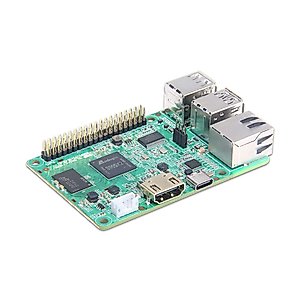 Geniatech DIY 4K Single Board, Card-Sized High Performance Board Moudle, Android 9.0 Quad-core Cortex-A55 2GB+8GB WiFi Bluetooth, for The Field of Teaching,Research, Industrial Computer