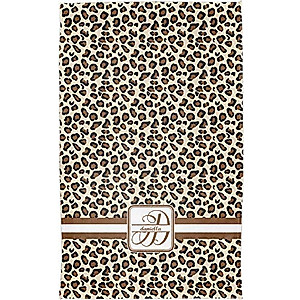 YouCustomizeIt Leopard Print Finger Tip Towel - Full Print (Personalized)