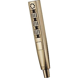 DELTA FAUCET 59140-CZ-PK H2Okinetic 4-Setting Hand Shower Handshower, Champagne Bronze