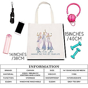 CMNIM Mamma Gifts Donna And The Dynamos Tote Bag Dance Queen Musical Gift for Mia Fans You Can Dance You Can Jive Handbag (Donna And The Dynamos Tote Bag)