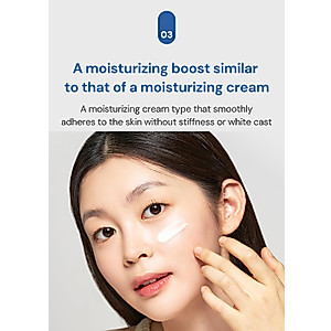 THANKYOU FARMER Sun Project Water Sun Cream 1.75 Fl Oz (50ml) - Travel Size Sunscreen, Face Sunscreen for Sensitive Skin, Korean Sunscreen for Face