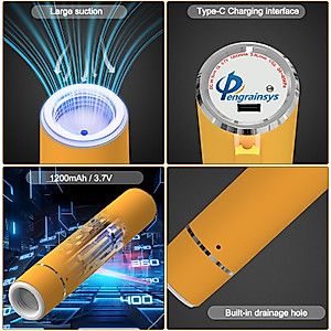 Vacuum Sealer Machine, Portable Handheld Vacuum Sealer with 5pcs Reusable Zipper Vacuum Bags and Vacuum Wine Sealer for Food Preservation Fresh & Save