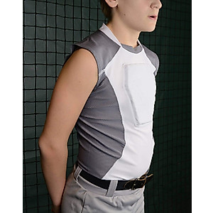 Sports Unlimited Diamond Shield Youth Baseball Sternum Guard Shirt - 2 Pack