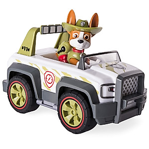 Paw Patrol, Jungle Rescue, Tracker’s Jungle Cruiser, Vehicle & Figure