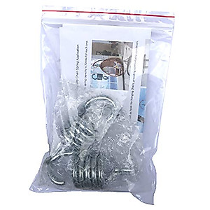 700lbs Weight Capacity Hammock Chair Spring for Porch Swings Hanging Chairs 2 Pieces Suspension Hooks
