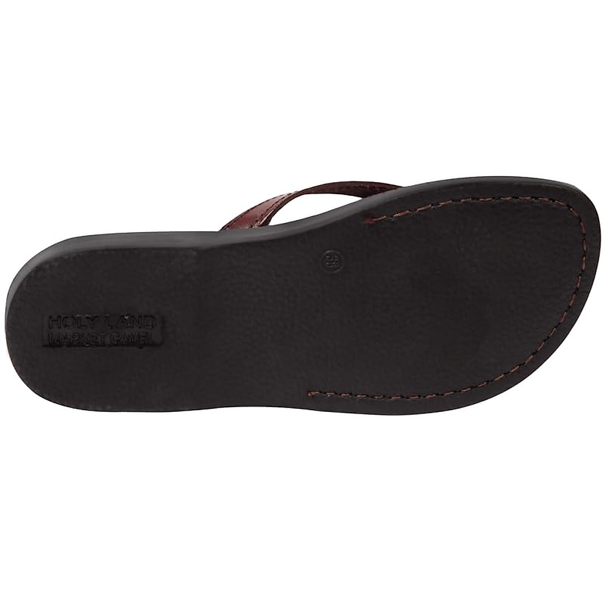 Holy Land Market Men/Women Biblical Jesus Leather Sandals/Slides From Jerusalem (Jericho Style)