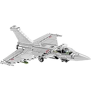 COBI Armed Forces Rafale C Fighter Aircraft, Silver