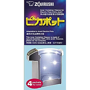 Zojirushi CW-PZC30FC Micom Super Boiler with 4 Packs of Descaling Agent Bundle (2 Items)