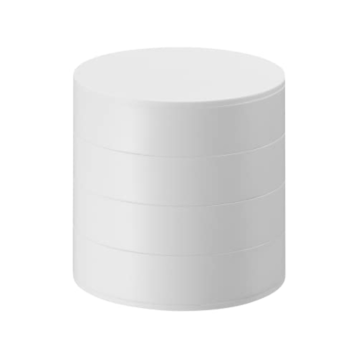 YAMAZAKI home Tower 4-Tiered Accessory Tray White