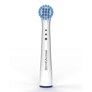 DentiArmor Sensitive Armor Toothbrush Heads – 4-Pcs Pack Electric Toothbrush Heads Compatible with Oral-B, Braun – Extra-Soft Bristles Ideal for Sensitive and Inflamed Areas