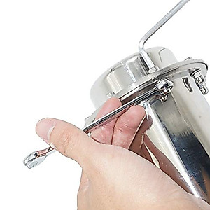 Jasni Time Capsule Stainless Steel Waterproof Container(7.6 Inch)