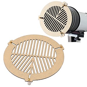 Bahtinov Focusing Mask, 120 to160mm/4.7in to 6.3in Acrylic Focus Mask for Telescope, for Dobsonians, Cas, etc