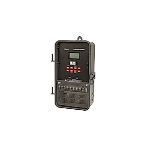NSI DZM200BP Series DZM Momentary Output 365/7 Day Advanced Lighting Control Time Switch, 120/208-240/277 VAC Timer Supply, 2 Channels, SPDT Momentary Dry Contact
