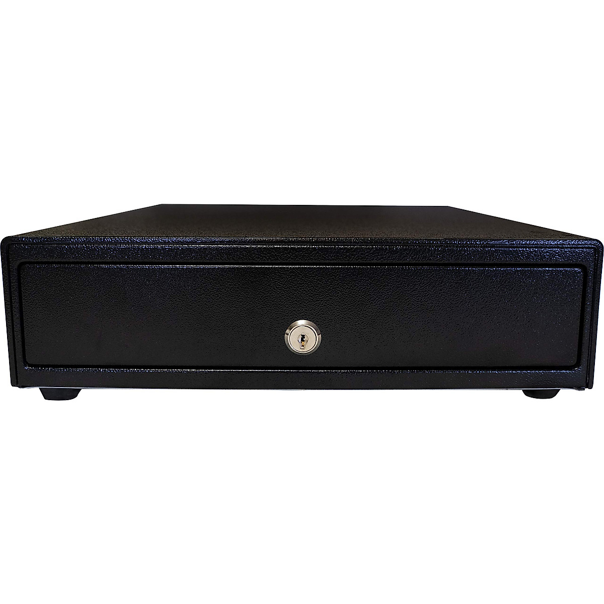 Star Micronics CD4-1416 4 Bill / 5 Coin Choice Series Mini Cash Drawer with 2 Media Slots and Included Cable (14" x 16") - Black