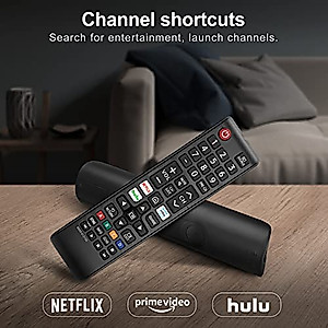 【Pack of 2】 New Universal Remote for All Samsung TV Remote, Replacement Compatible for All Samsung Smart TV, LED, LCD, HDTV, 3D, Series TV
