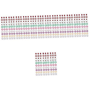 LALAFINA Bottle Labels 30 sheets Pillow Labels Cap Diffuser Oils Scented Color Assorted Bottle Masks Infused Stickers Oil for Facial Mask Aroma Essential Essential Oil Labels