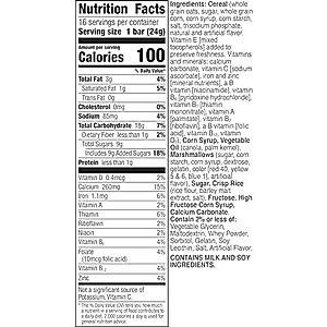 Lucky Charms Marshmallow Value Pack St. Patrick's Day Cereal Treat Bars