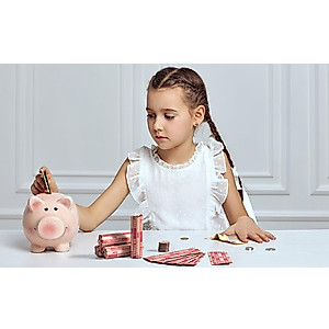 Sumerfnt Penny Coin Wrappers Coin Wrappers Pennies Only Flat Penny Rolls Wrappers 100 PCS