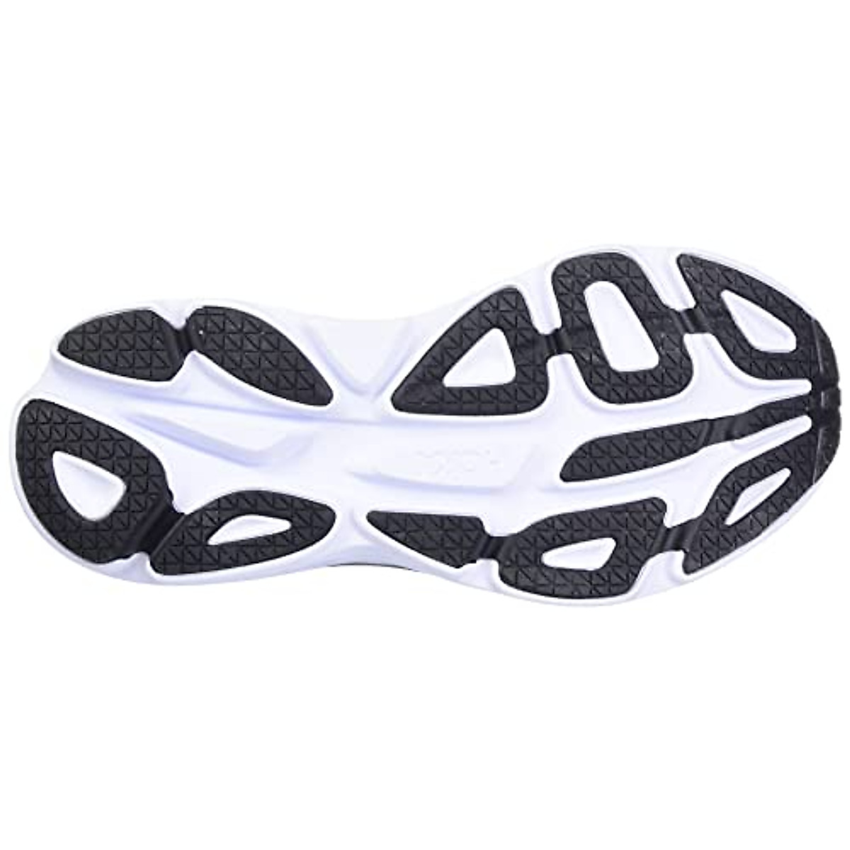 Hoka Men's Bondi 8 Sneaker, Black/White, 10