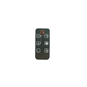 Hotsmtbang Replacement Remote Control for Eblth 88004 LED 3D Flame Electric Infrared Fireplace Space Heater