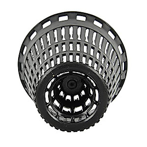 Danco 10739P Catcher Replacement Baskets for Stand-Alone Shower Trap | Hair Drain Clog Prevention, Pack of 6, Black, 6 Count