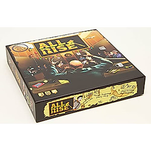 All Rise Board Game - The Ridiculous Game of Off-The-Cuff Storytelling and Courtroom Debate!