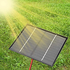 Panel,1.5W 12V Portable Outdoor Waterproof Charger for Emergency Lights, Advertising Lights, Traffic Lights, Home Lights, Electric Fans