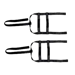 U-Haul Tire Tie Down Straps for Auto Transport Dolly - Pack of 2 Straps