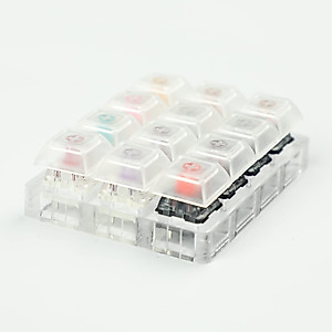 Kailh Speed Gold Silver Copper Bronze Pink Super Silver Copper Red Bronze Pro Purple Light Green MX SMD 3 Pin RGB Switches Tester