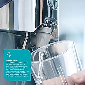 Gravity Water Filter Purifier System 1384 - Advanced Water Technology - Produces Alkaline Water - Removes Impurities and Contaminants - for Countertop