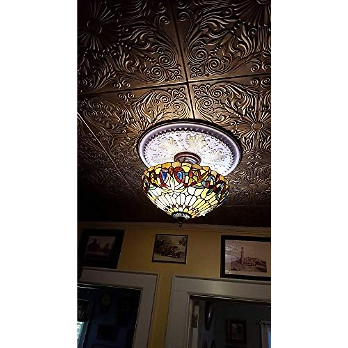 A La Maison Ceilings R139 Spanish Silver Foam Glue-up Ceiling Tile (256 sq. ft./Case), Pack of 96, Plain White