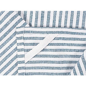 KAF Home Soho Kitchen Dish Towel Set of 10 | 18 x 28 Inch Tea Towels | Soft and Absorbent Mixed Set of Flat Towels (Teal)