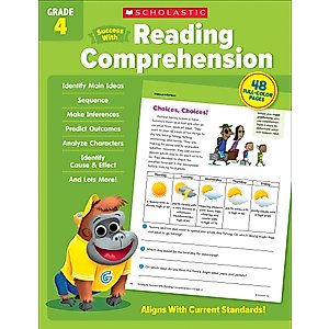 Scholastic Success with Reading Comprehension Grade 4 Workbook