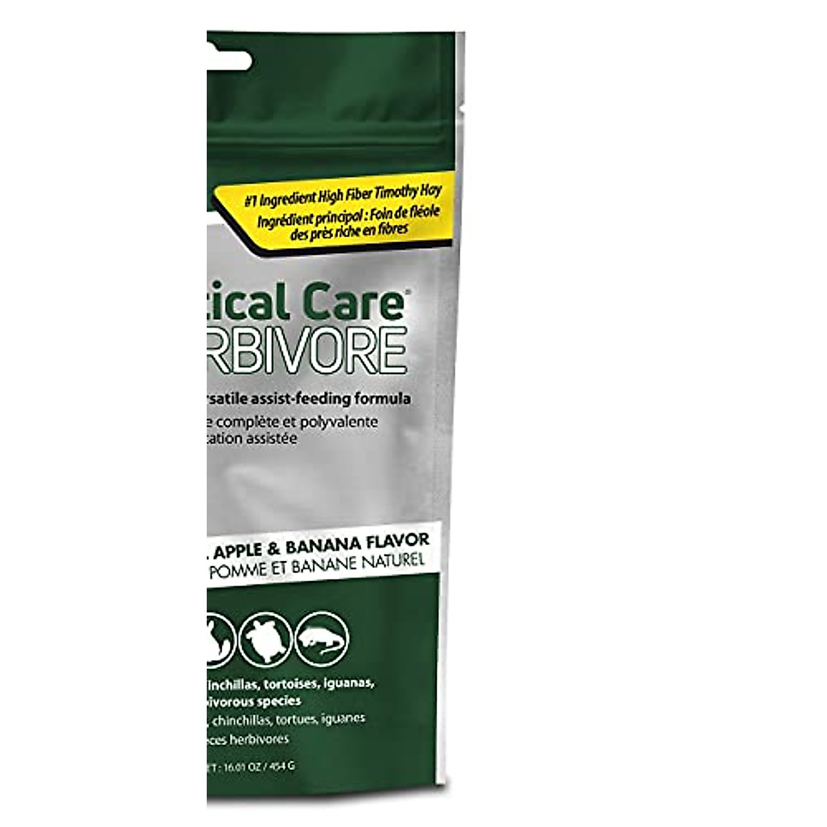 Oxbow Animal Health Critical Care, Herbivore, Apple-Banana Flavor, 454 Gram Bag, 1-lbs (70105)