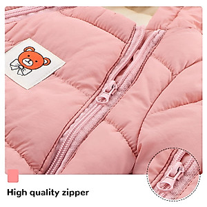 Fumdonnie Infant Snowsuit Toddler Winter Coat Baby Girl Clothes Warm Jacket 6-9 9-12 Month