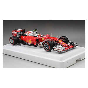 QCHIAN Die-cast Alloy car Model for F1 Formula One BBR 1: 18 Ferrari Kimi Raikkonen 2016 SF16-H Vettel 5# for Friends and Family (Color : C)