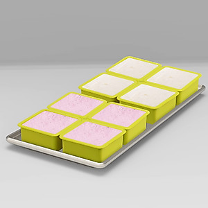 Vodolo Freeze Dryer Tray Dividers Silicone - Square Freeze Dryer Accessories for Dairy, Eggs, Ice Cream, Paste Food
