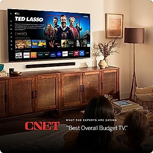 VIZIO 43-inch V-Series 4K LED HDR Smart TV w/Dolby Vision, WiFi 6E, Bluetooth Headphone Capable, AMD FreeSync & Alexa Compatibility, V435M-K04, 2023 Model