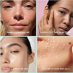 French Green Clay powder by mi nature | 227g(8 oz) (0.5 lb) | Montmorillonite Clay | Facial Care | Skin care