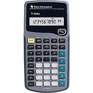 Texas Instruments TI30XA TI-30Xa Scientific Calculator, 10-Digit LCD