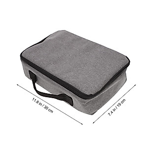 Hemobllo projector storage bag photo printer bag wireless mobile printer case photo printer storage handbags photo printer carrying case bag for printer 4k Oxford cloth Storage Box portable