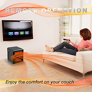 Dr Infrared Heater DR-978 Infrared Space Heater, Hybrid, Black