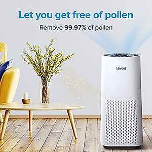 LEVOIT Air Purifiers for Home Large Room with HEPA Filter (LV-H134) and Air Quality Monitor (LV-H133)