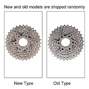 Bike Freewheel Cassette Sprocket, 9/10/11/12 Speed 32/36/42/46T Road Bicycle Replacement Accessories, Bicycle Multiple Freewheel,Bike Sprocket(9S 11-32T), Freewheel Bike Cassette Road 11-32T Spro