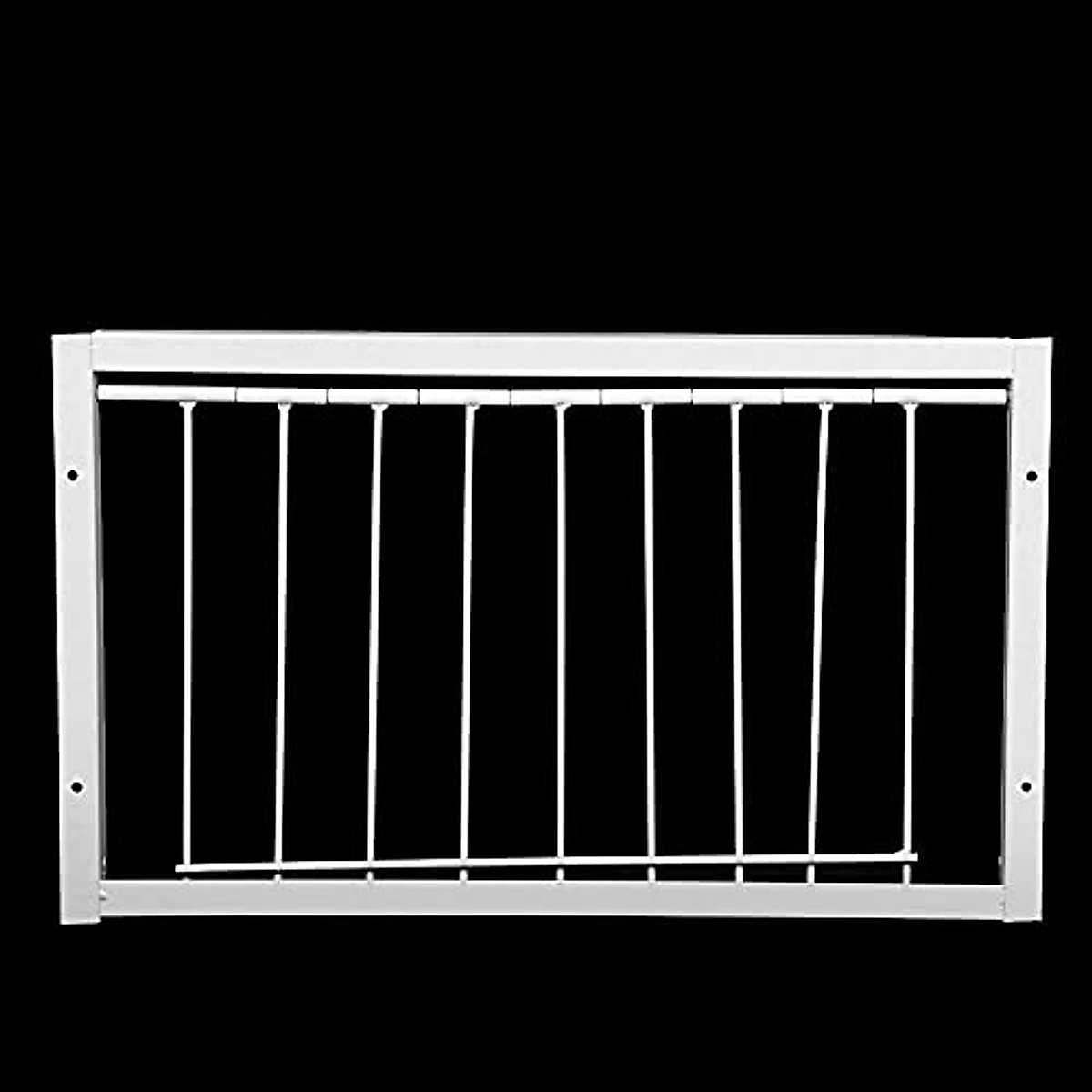 Unibell Iron Birdcages T-Trap House Door High Strength for Pigeon Parrot Easy Installation Pigeon Entrance Door Pigeon Birds House Bird Cage with Detachable Rolling Stand (43.3x26cm)