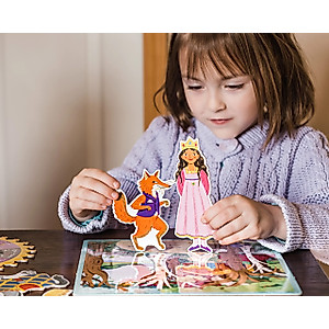 eeBoo: Fairytale Spinner, Collect The Elements & Tell a Story, Create Your Own Story as You Play, for 2 to 4 Players, for Ages 5 and up