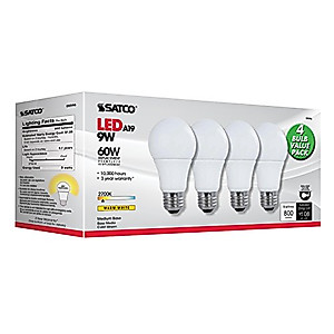 Satco S9596, 4 Count (Pack of 1), 4.18