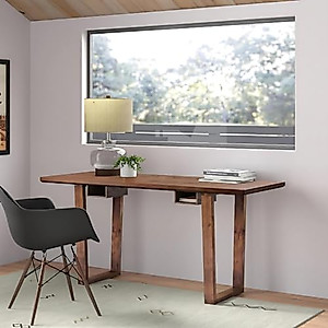 Alveare Home Adler Home Office Writing Desk, Oak