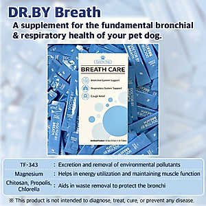 Doctor By Breath Bronchial Supplements for Dogs - Dog Cough Relief - for Dry, Wet & Barkly Pet Cough (8.5 Ounce (Pack of 1))