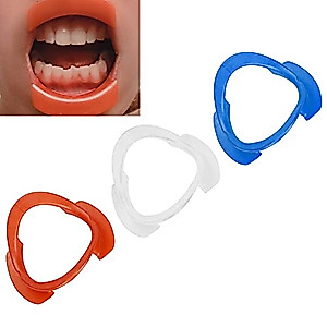 3pcs O Shape Lip Retractor - Dental O Shape Lip Retractor Opener Oral Mouth Cheek Lip Opener O Shape Mouth Opener Mouth Cheek Lip Dental Accessory